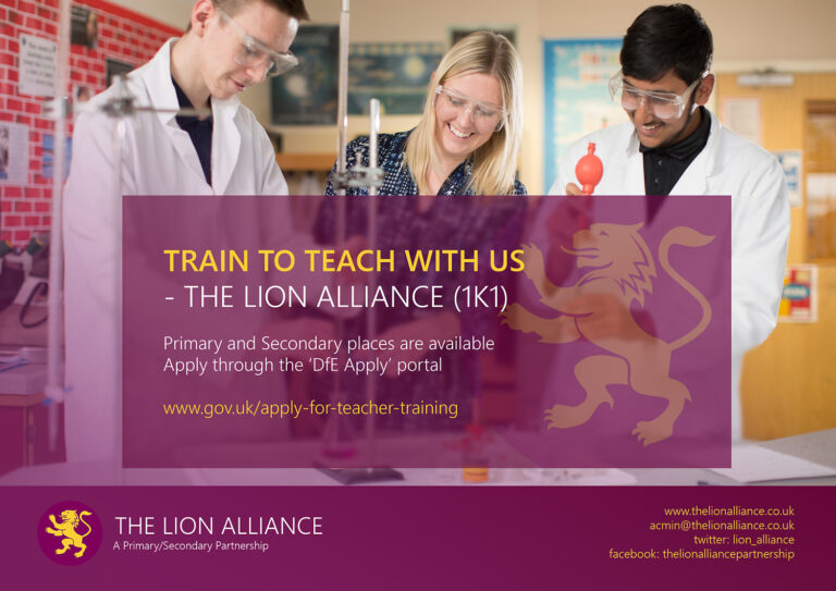 Apply for our PGCE courses - The Lion Alliance